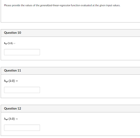Solved In this problem you will perform generalized linear | Chegg.com