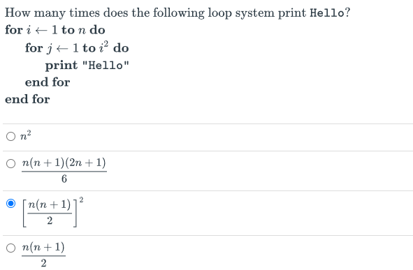 Solved How many times does the following loop system print | Chegg.com