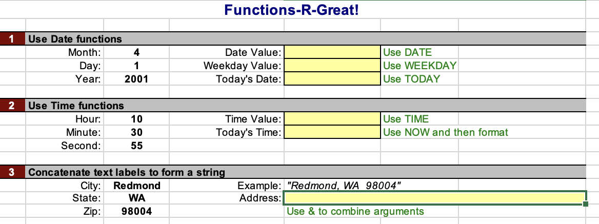 Solved In each of the yellow boxes, I need help with what | Chegg.com
