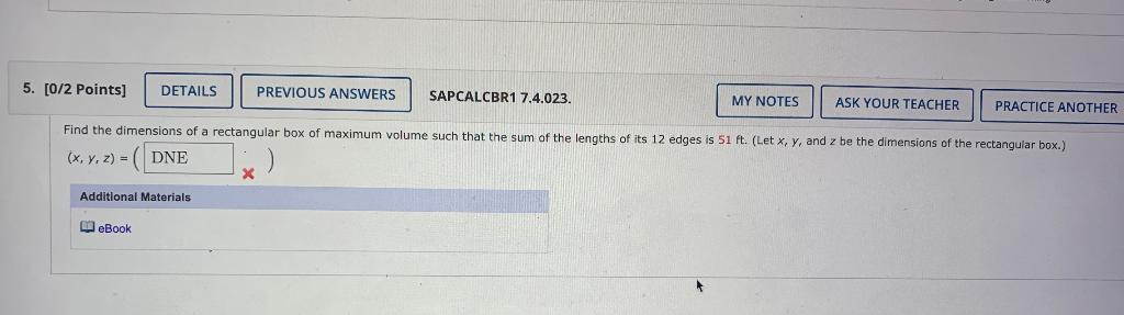 Solved Find the dimensions of a rectangular box of maximum | Chegg.com