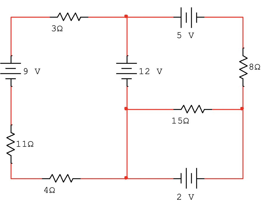 Solved Use Kirchhoff’s rules to solve the circuit. Write | Chegg.com