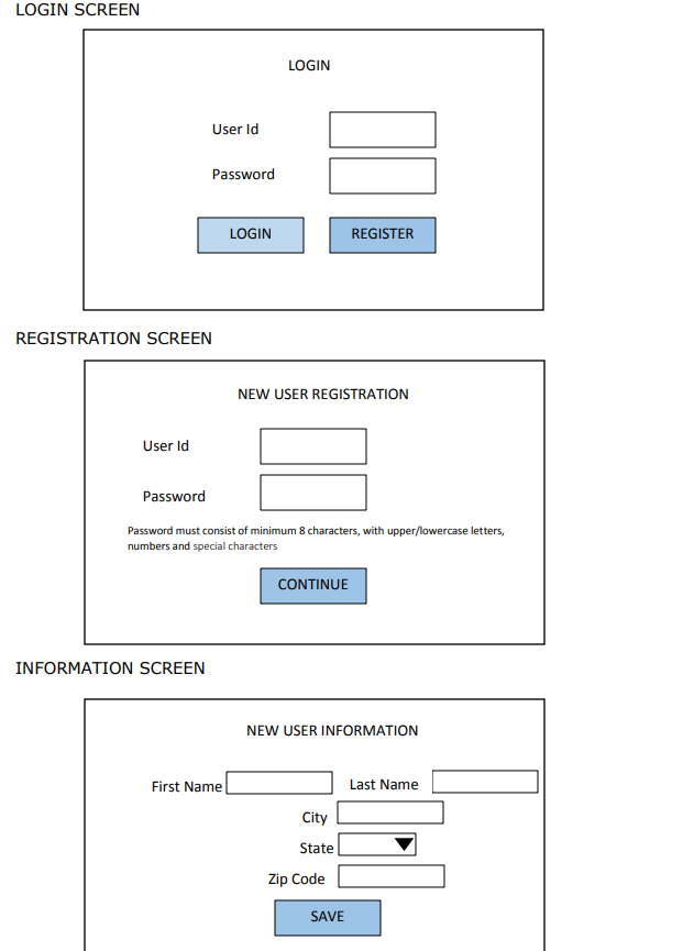 Create a web based Login/Registration System that | Chegg.com