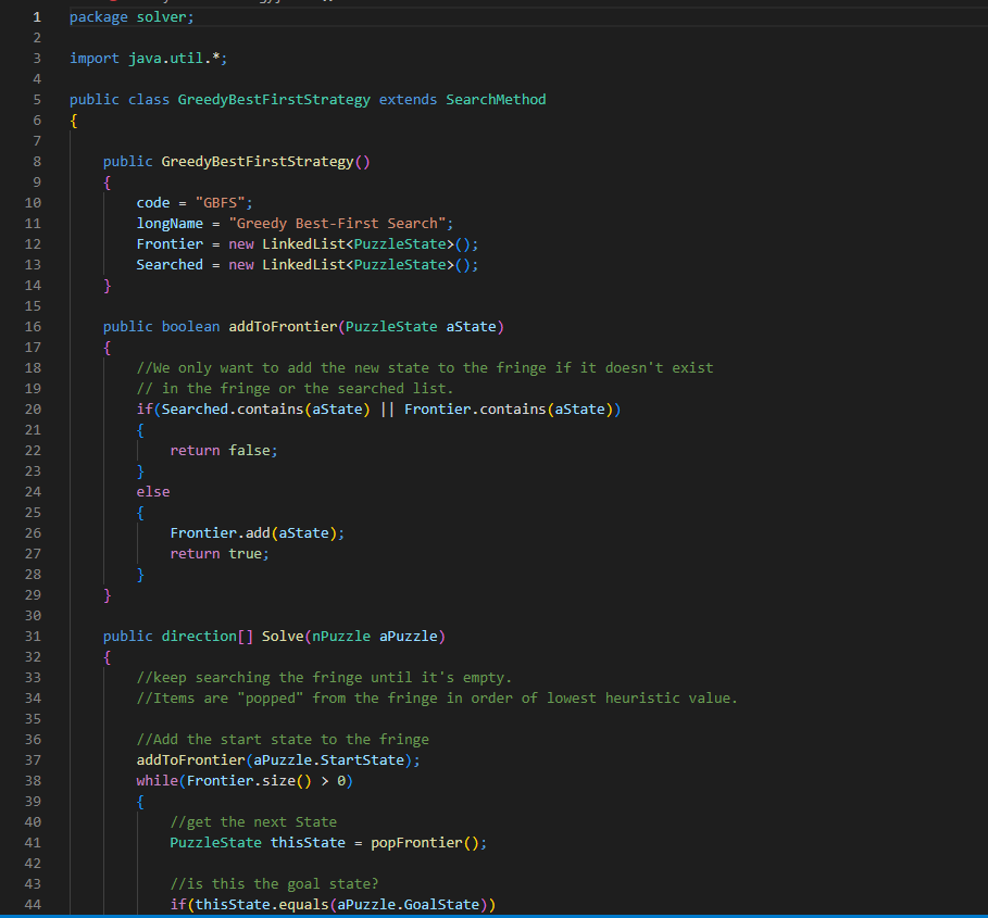 1 package solver; W N 3 import java.util.*; 4 5 | Chegg.com