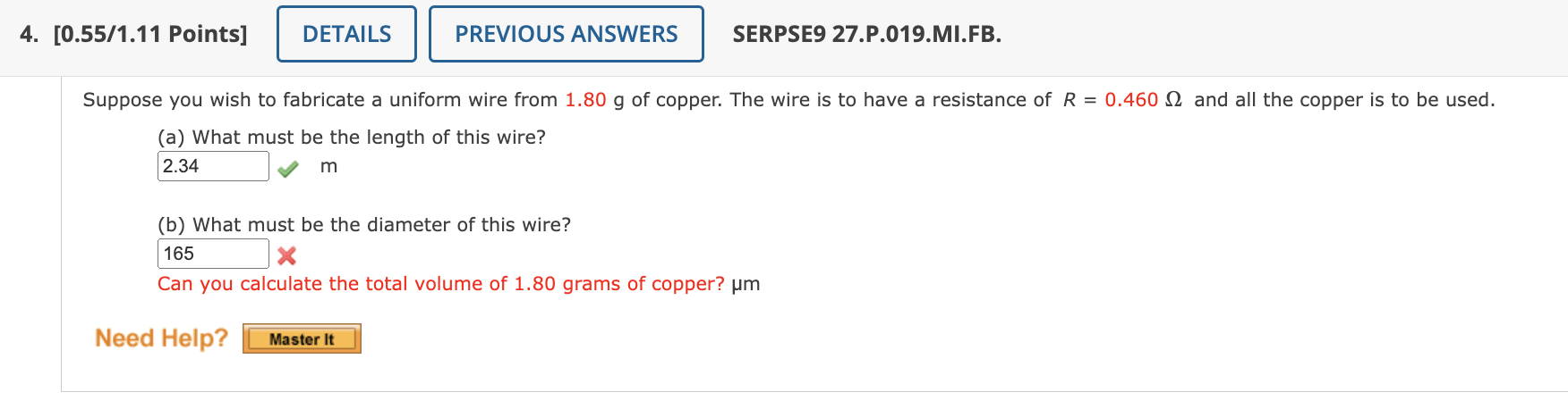 Solved Suppose you wish to fabricate a uniform wire from | Chegg.com