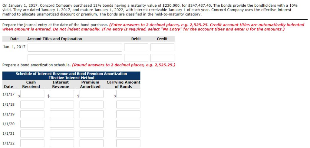 Solved Prepare the journal entry to record the interest | Chegg.com