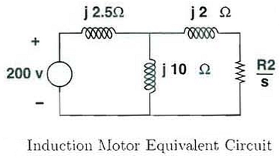 Solved *43) A 100 single phase equivalent circuit of a | Chegg.com