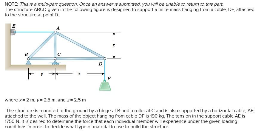 Solved NOTE: This is a multi-part question. Once an answer | Chegg.com