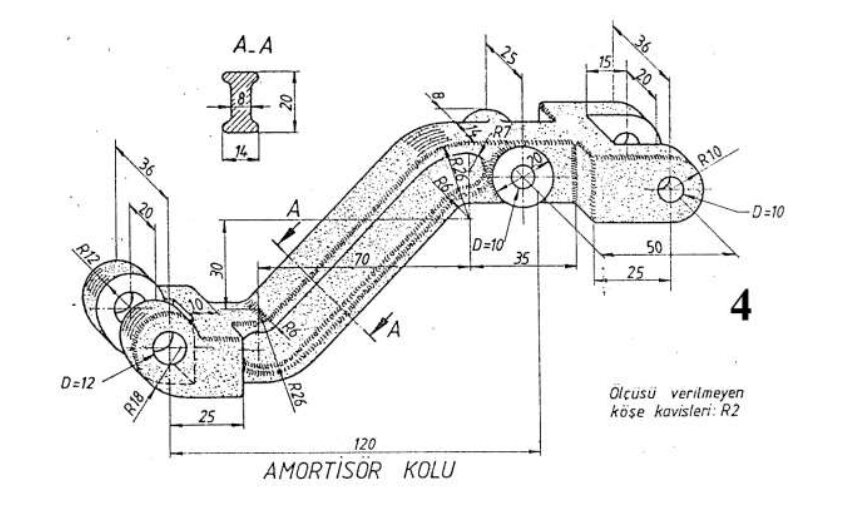 1) ﻿Draw the orthographic projection (Top view, Front | Chegg.com
