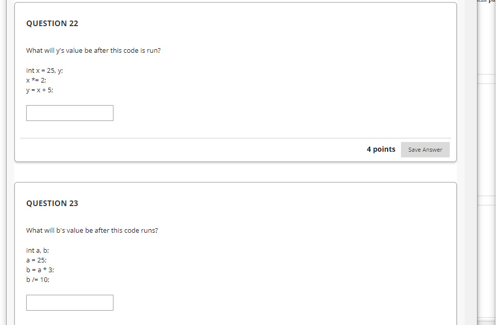 Solved Which of the following is an invalid identifier? | Chegg.com