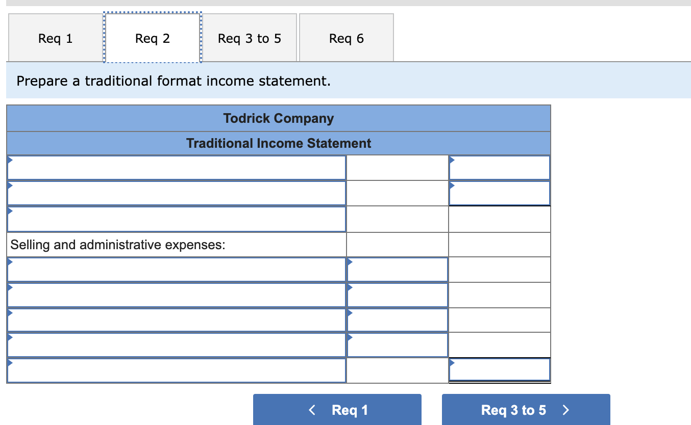 Solved Prepare a contribution format income statement. | Chegg.com