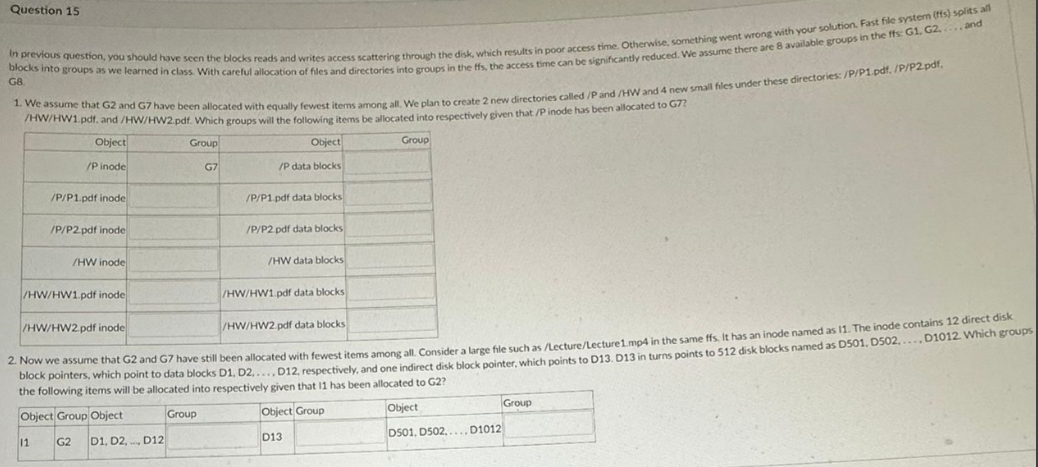 Solved /HW/HW1 pdf, and /HW/HW2 pdf. Which groups will the | Chegg.com