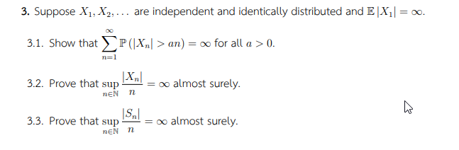Solved Suppose x1,x2,dots are independent and identically | Chegg.com