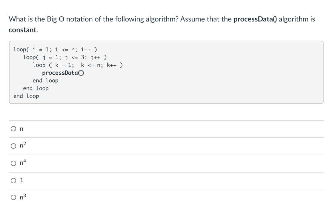 Solved Assume Searchdlist Is The Algorithm That Searches A 