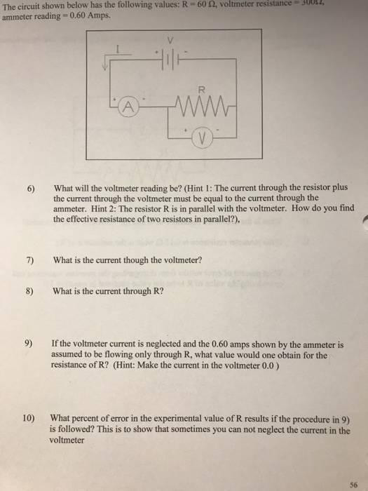 Solved The circuit shown below has the following values: R | Chegg.com