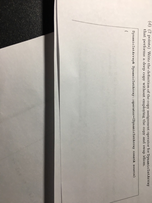 15. One way to implement the copy called the copy and | Chegg.com