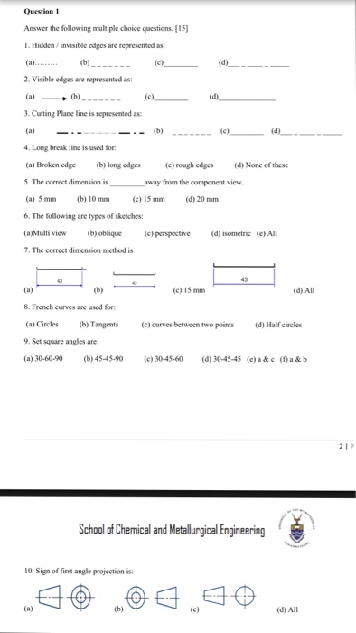 Solved Question1 Answer the following multiple choice | Chegg.com