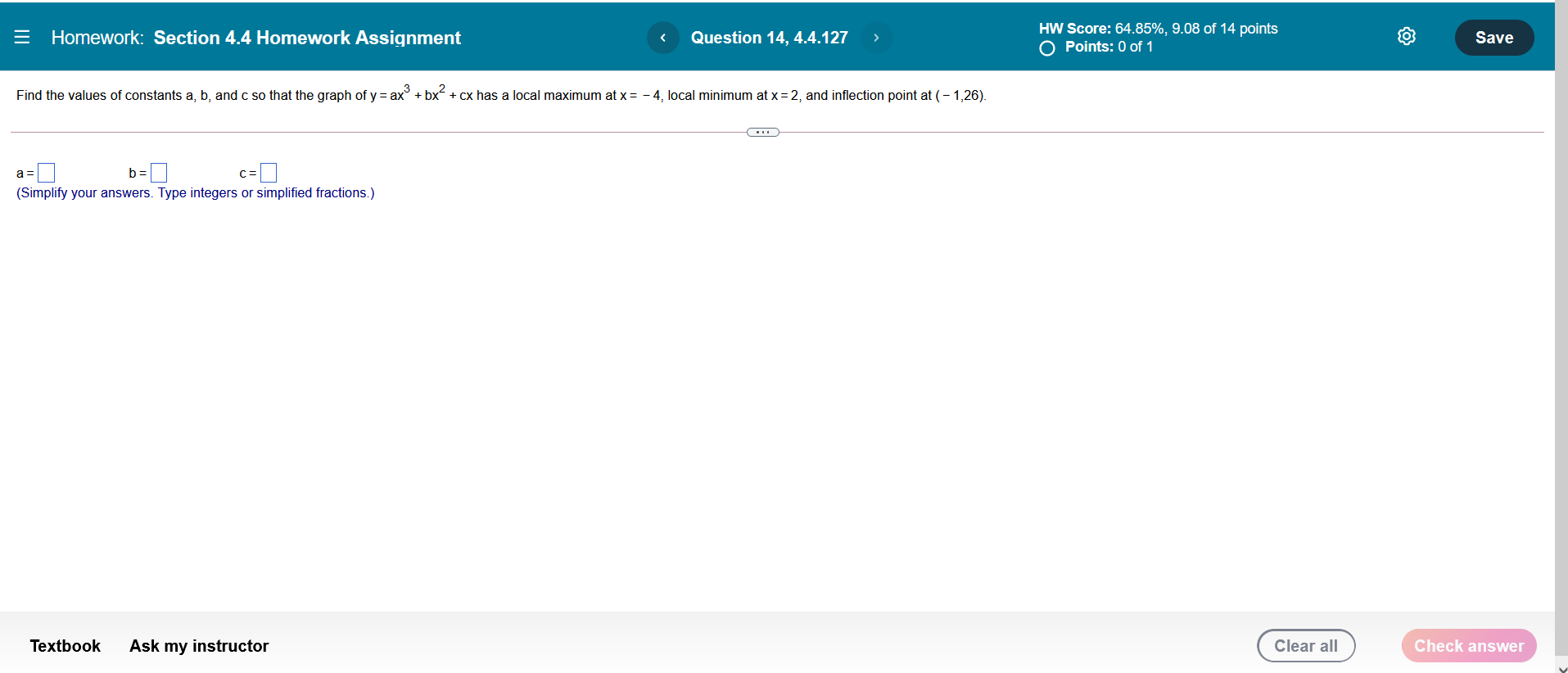 Solved Homework Section 4 4 Homework Assignment Question