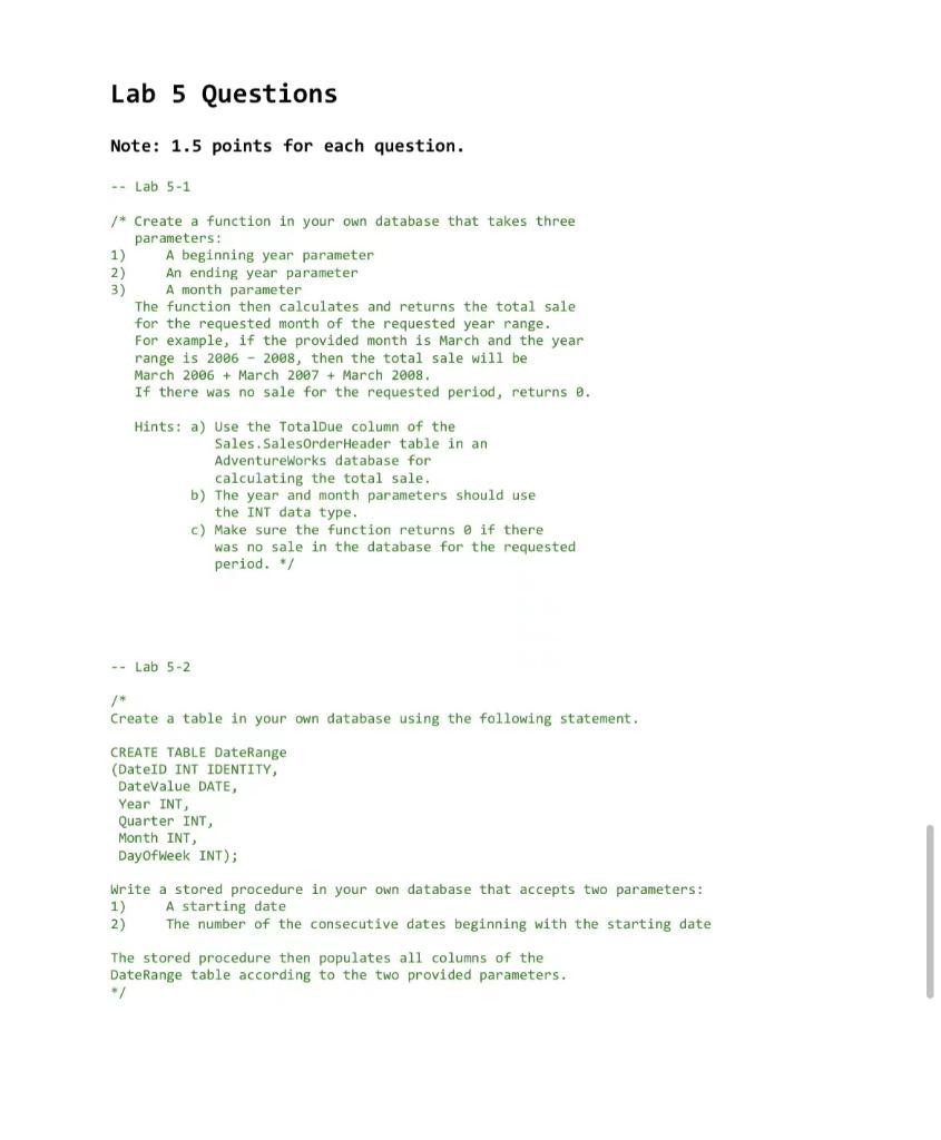 Connection values: Server Type = Database Engine | Chegg.com