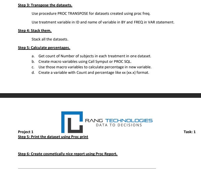 Solved - ADSL Data in Excel format NOTE: - This step is to | Chegg.com