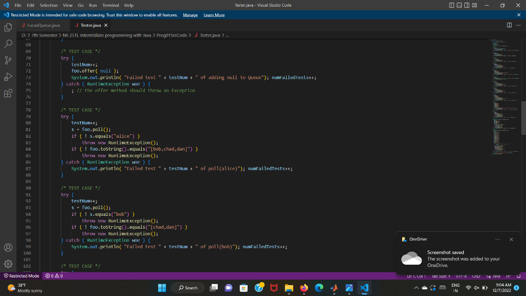 Solved In class we studied how an ArrayList ∠E> is | Chegg.com