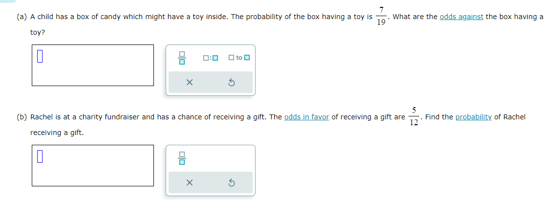 Solved (a) A child has a box of candy which might have a toy | Chegg.com