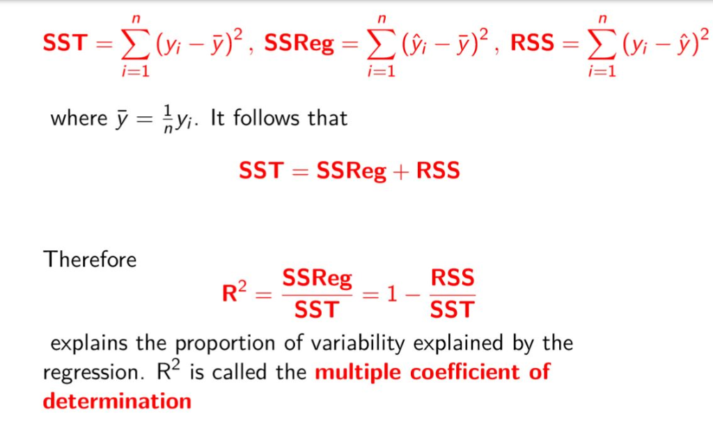 Solved We consider a multiple linear regression model with | Chegg.com
