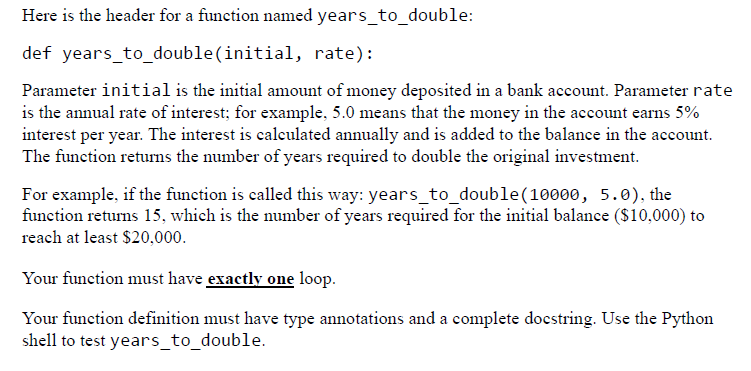 Solved Here is the header for a function named | Chegg.com