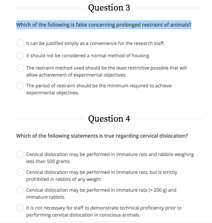 Solved Question 3 Which of the following is false concerning | Chegg.com