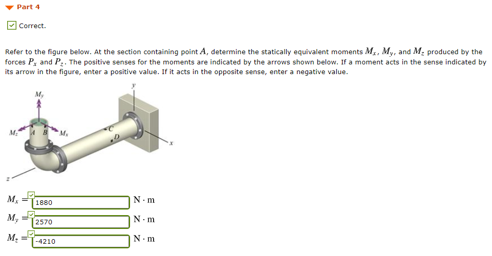 The piping assembly shown in the figure consists of | Chegg.com