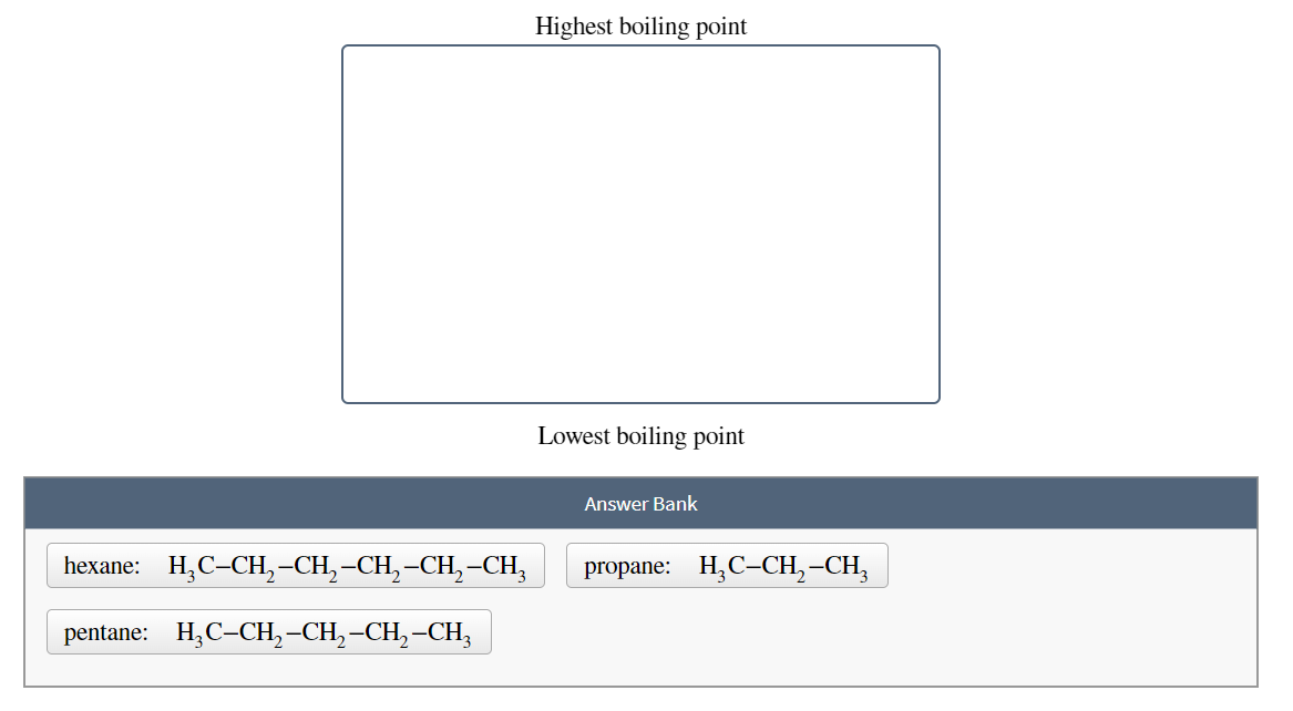 Solved Lowest boiling point | Chegg.com