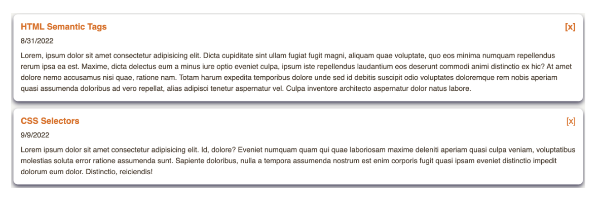 Solved In this lab, you will complete a small blogging | Chegg.com