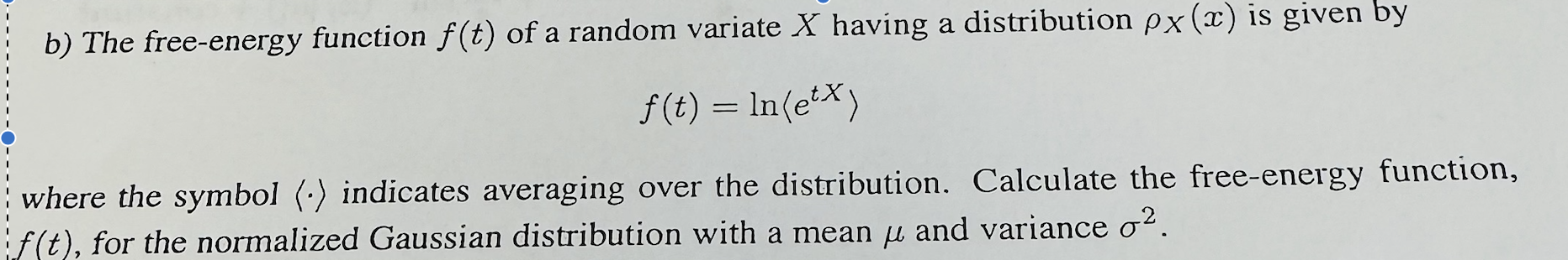 Solved f(t)=ln etX where the symbol ⋅ indicates averaging | Chegg.com