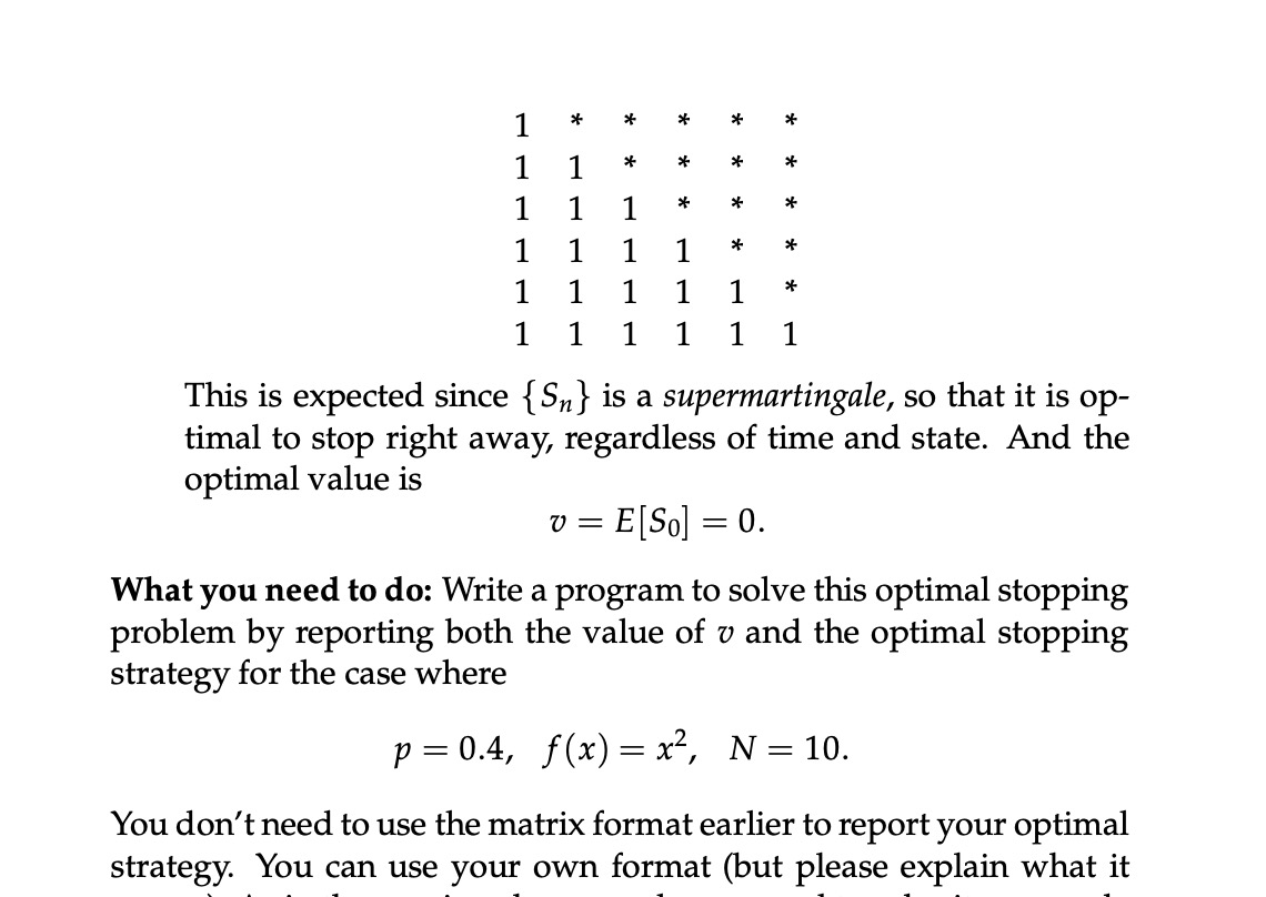 Solved Let me explain. Entries that are marked by " ∗ " are | Chegg.com