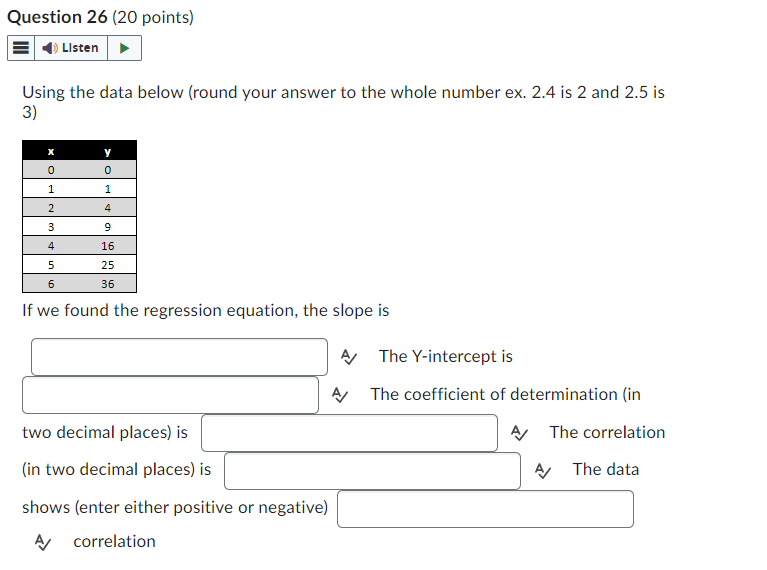 Solved Using the data below (round your answer to the whole | Chegg.com