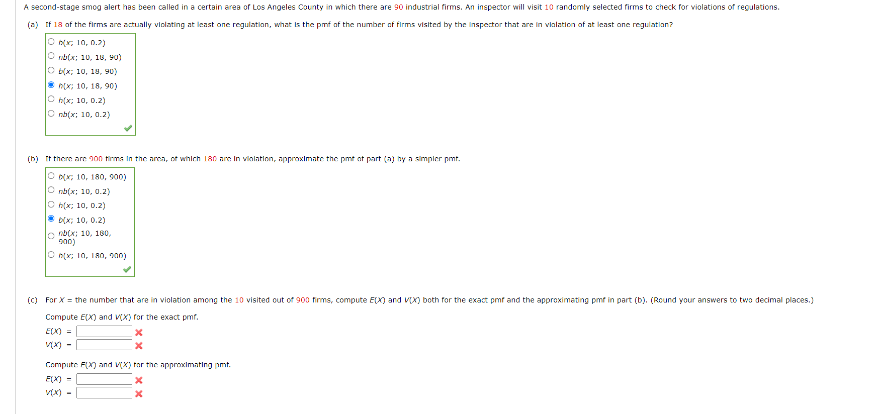 Solved A second-stage smog alert has been called in a | Chegg.com
