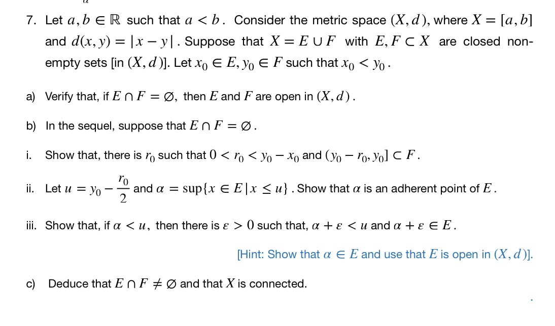 Solved Let a,binR such that | Chegg.com