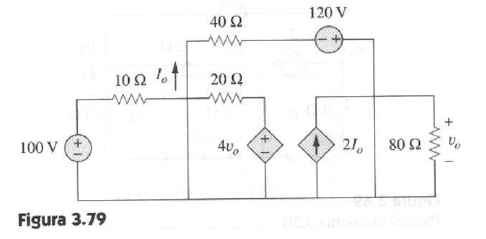 Solved Using nodal analysis, find v0 and I0 in the circuit | Chegg.com