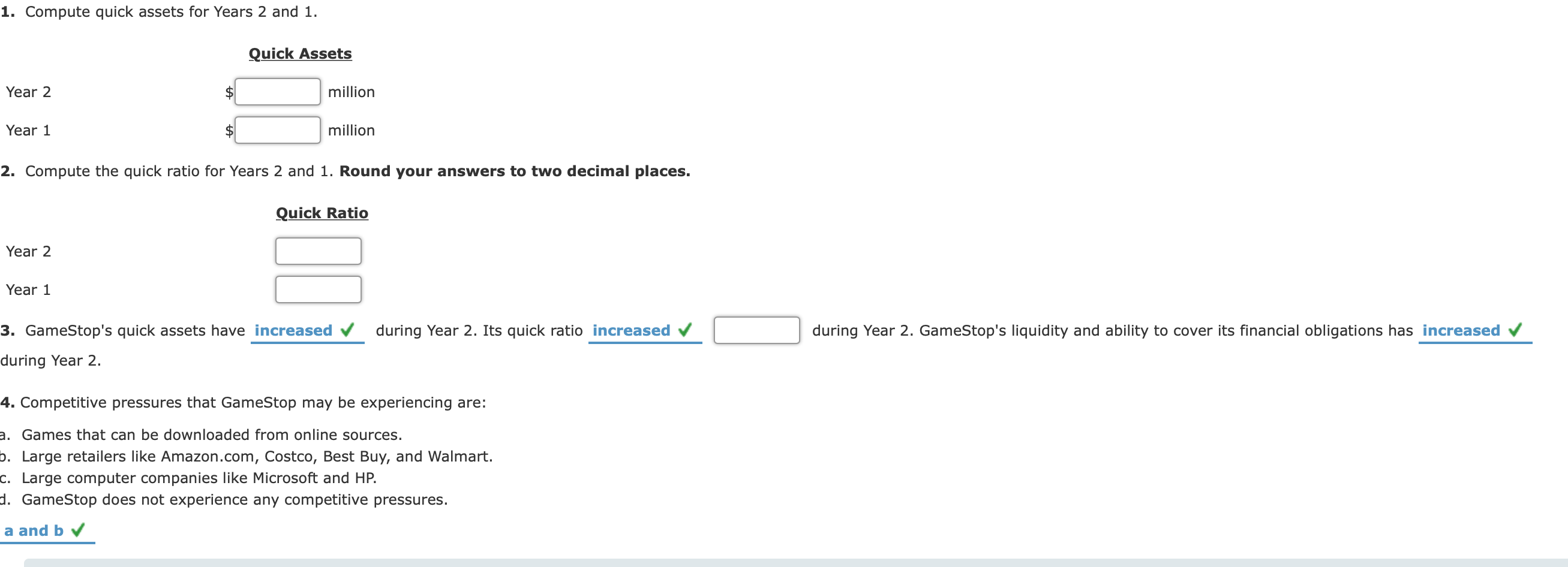 Solved GameStop Corporation (GME) has over 7,000 retail | Chegg.com