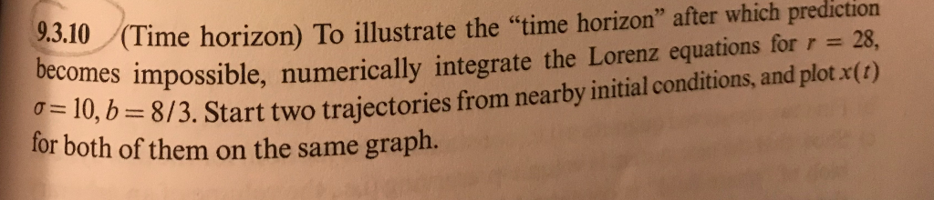 Solved 9.3.10 3.10 (Time horizon) To illustrate the "time | Chegg.com