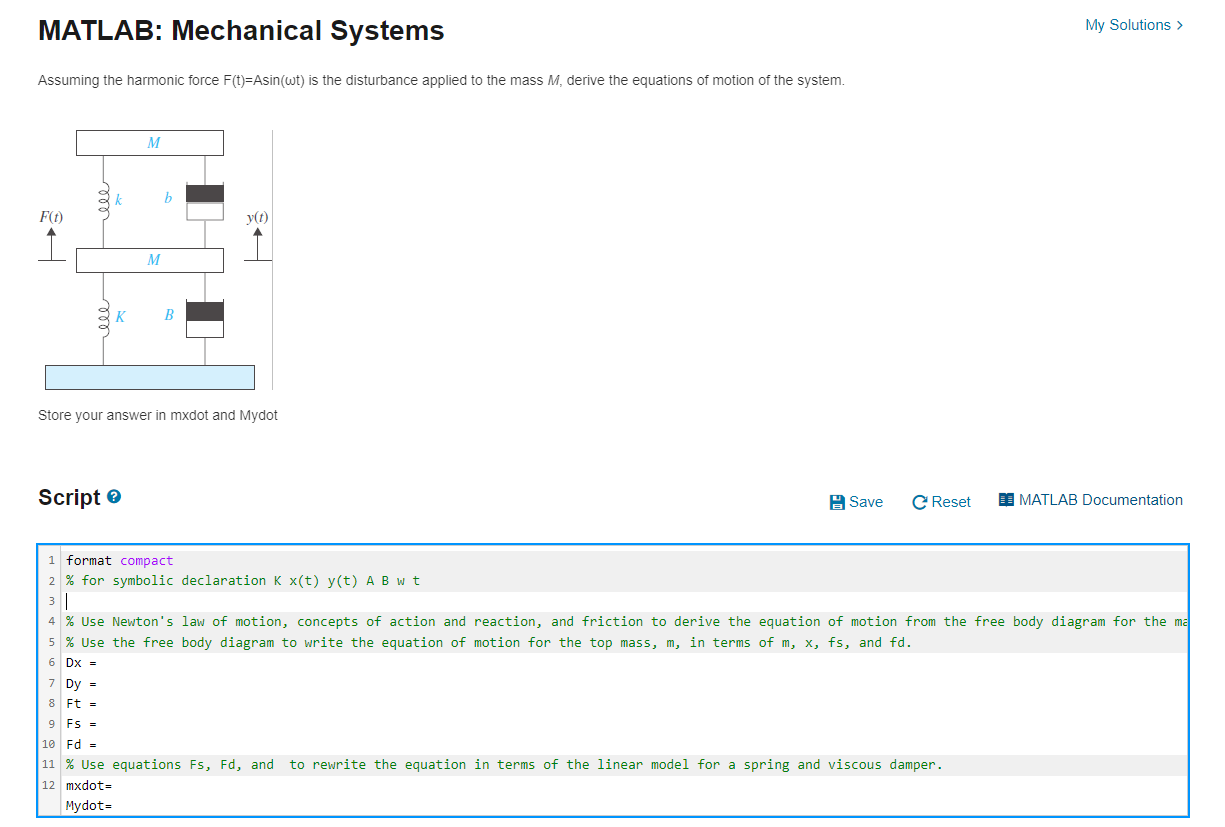 Please answer using matlab and type code please thank | Chegg.com