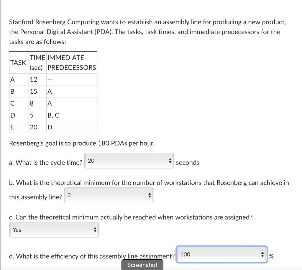 Solved Stanford Rosenberg Computing wants to establish an | Chegg.com