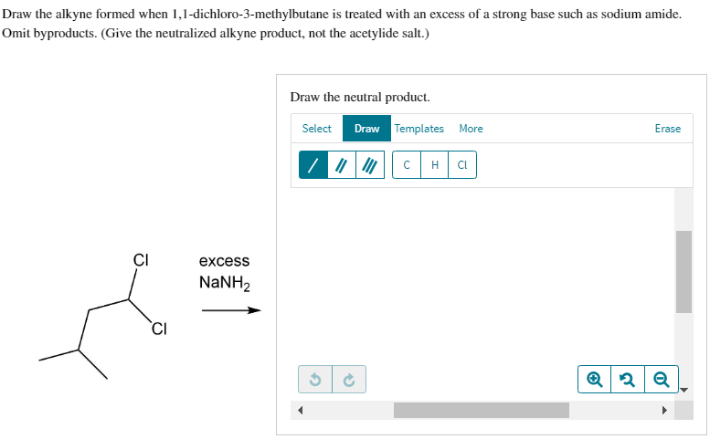 Solved Draw the alkyne formed when | Chegg.com