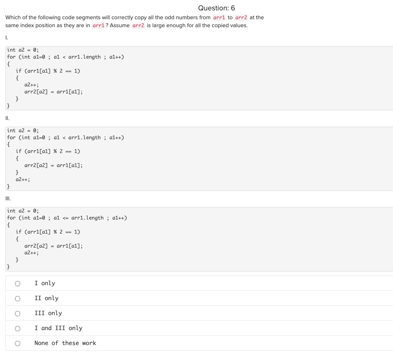 Solved Consider the following portions of code: int x,y | Chegg.com