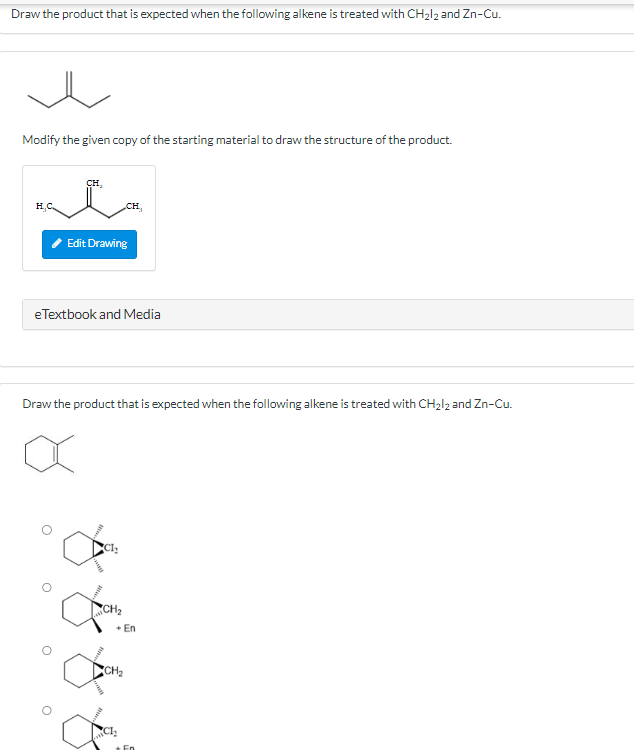 Solved Using any two organohalides of your choice (where | Chegg.com