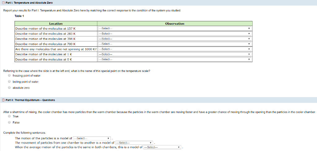 Solved Drop Down Choices are: 1. All motion has stopped. The | Chegg.com