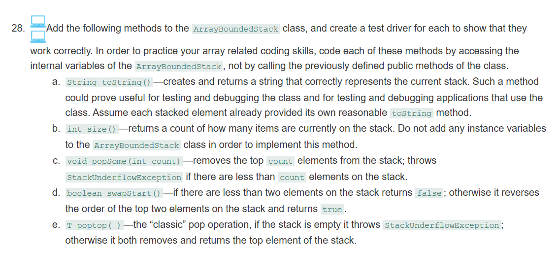 Solved Complete and submit LinkedStack2.java with | Chegg.com