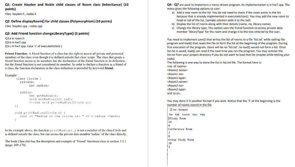 You are given a partially completed project | Chegg.com