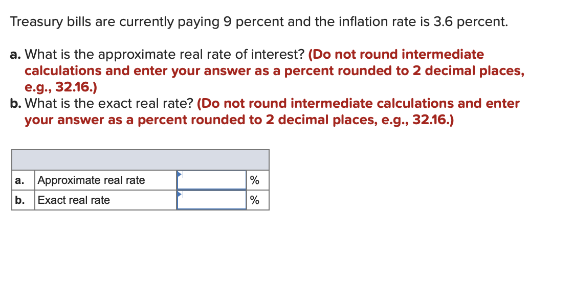 Solved Treasury bills are currently paying 9 percent and the | Chegg.com