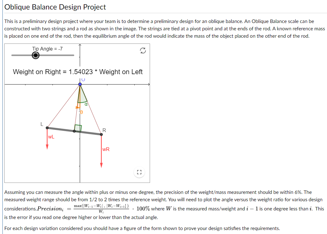 This is a preliminary design project where your team | Chegg.com
