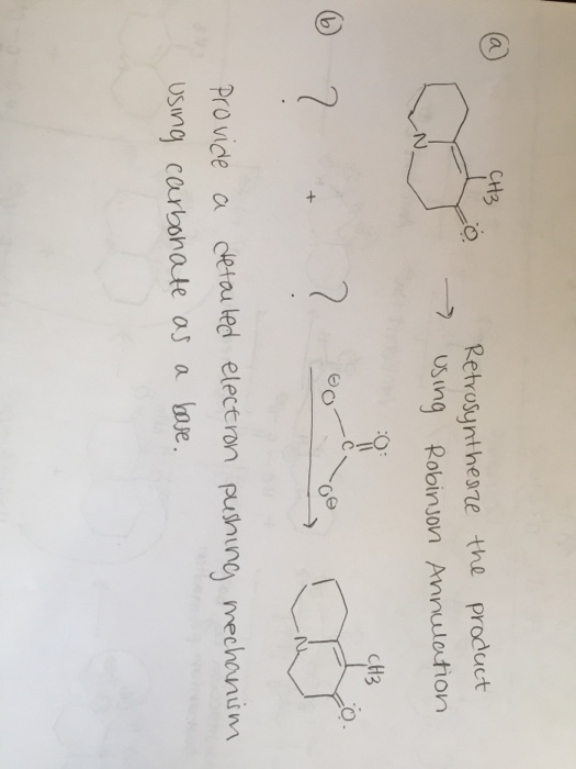 Solved Provide a detailed electron pushing mechanism using | Chegg.com